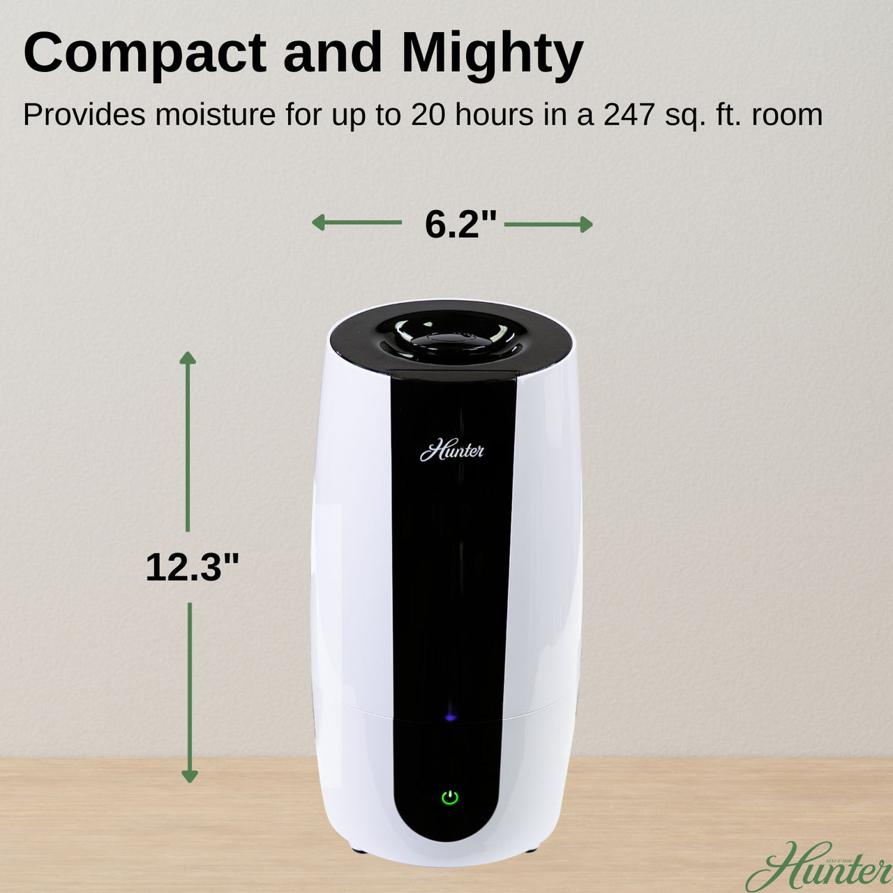 Aspire Ultrasonic 0.7 Gal Cool Mist Humidifier HHU425