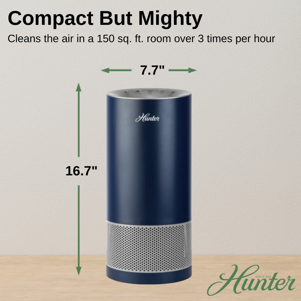 Hunter HP400 True HEPA Round Tower Air Purifier
