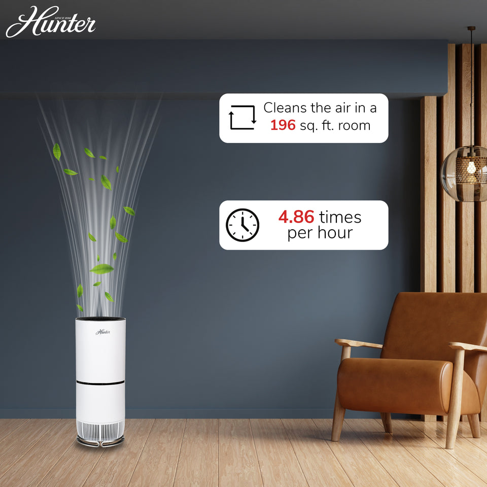 Large Tower True HEPA Air Purifier HP670