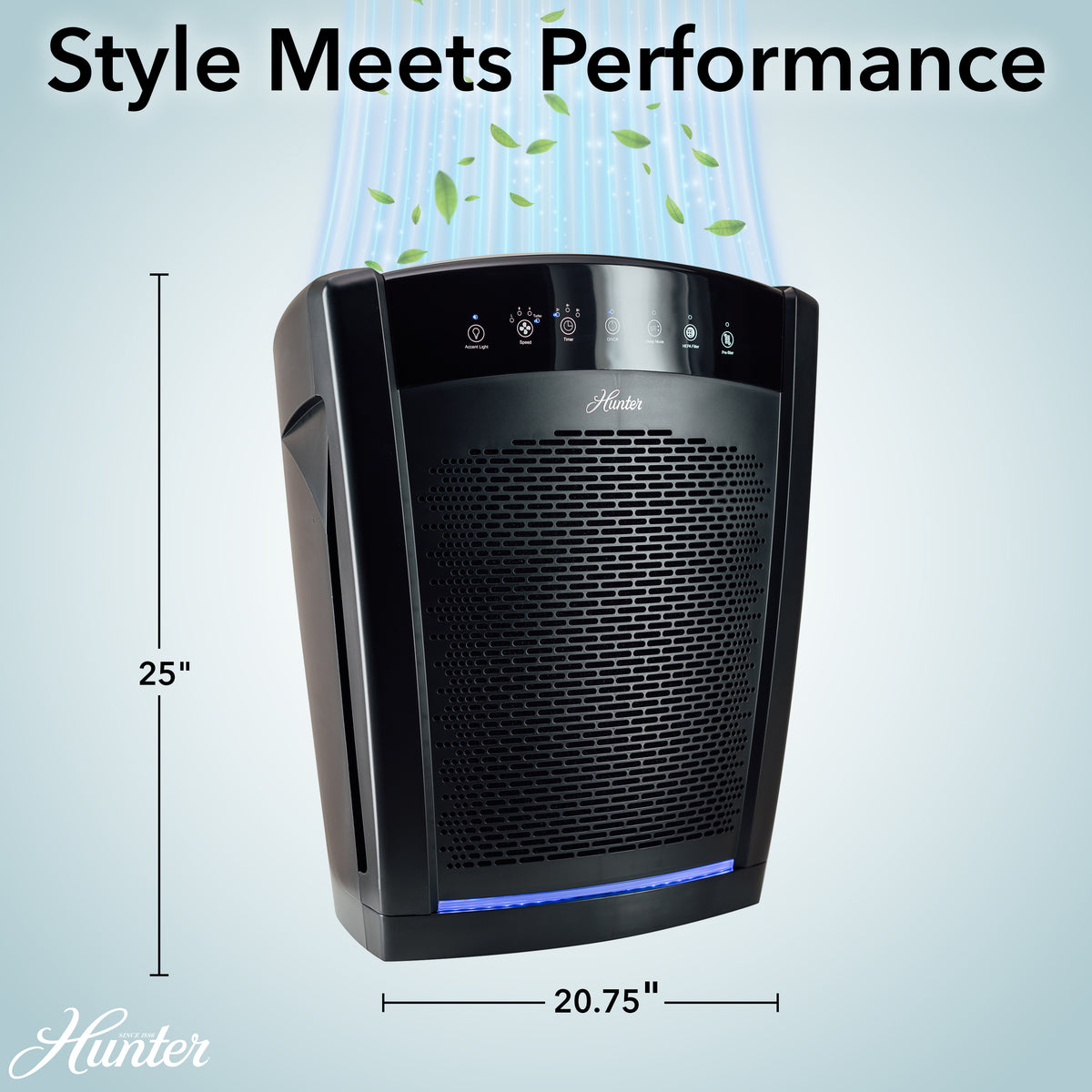 HP800 True HEPA Multi-Room Home Console Air Purifier | Hunter Pure Air