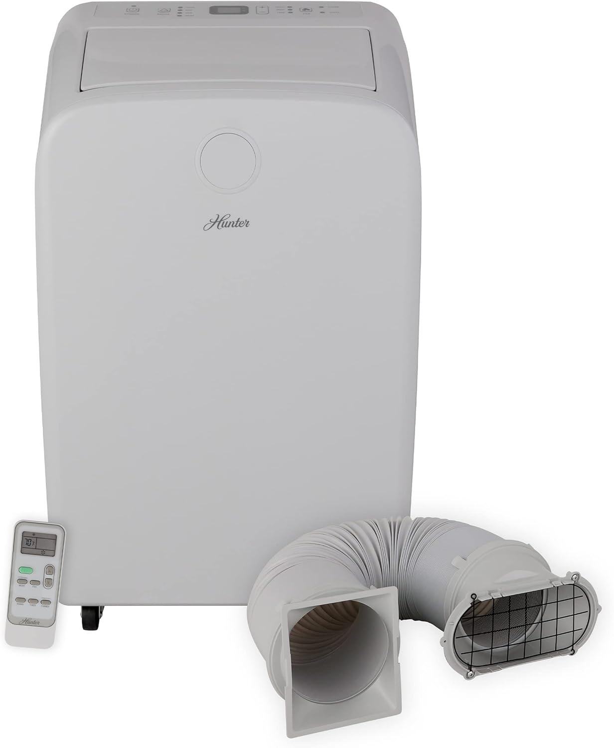 Hunter 10,000 BTU (8,000 SACC) Portable Air Conditioner with Heat for ...